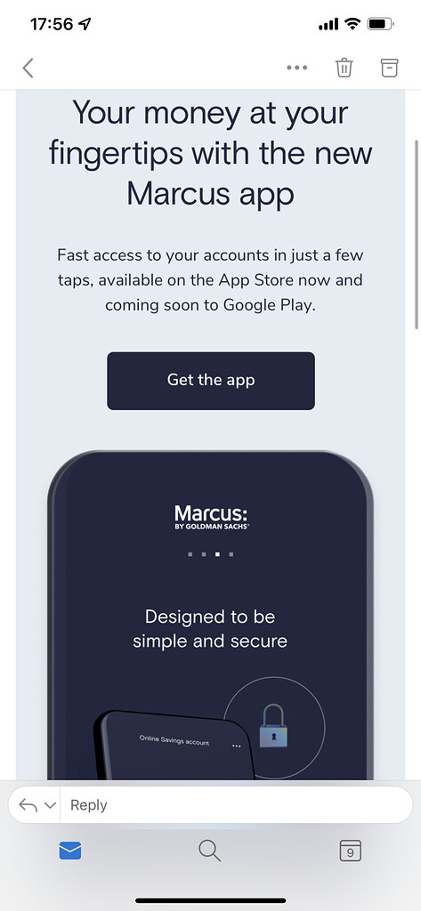 Marcus saving app launched - Banking - Fintech Forum