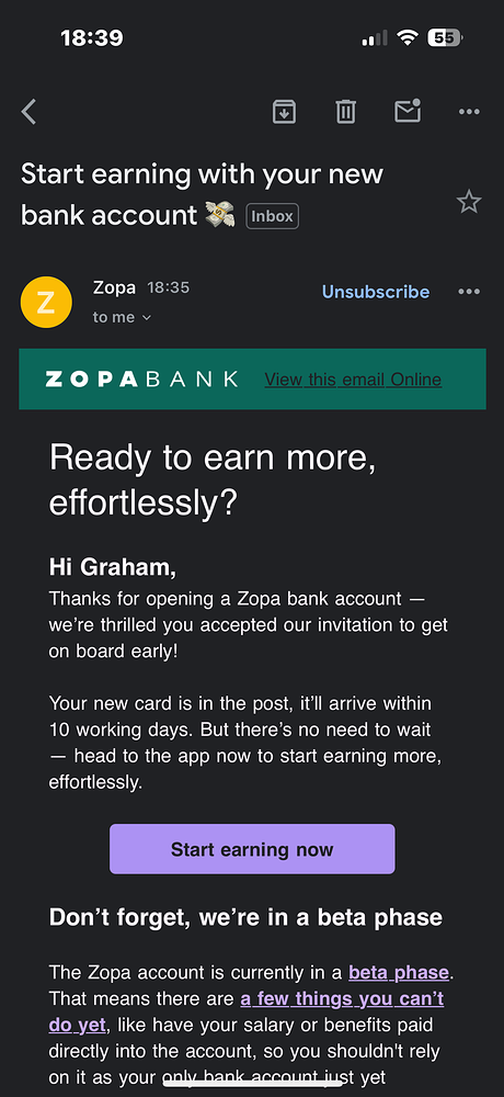 The Zopa current account… - Personal Banking - Fintech Forum